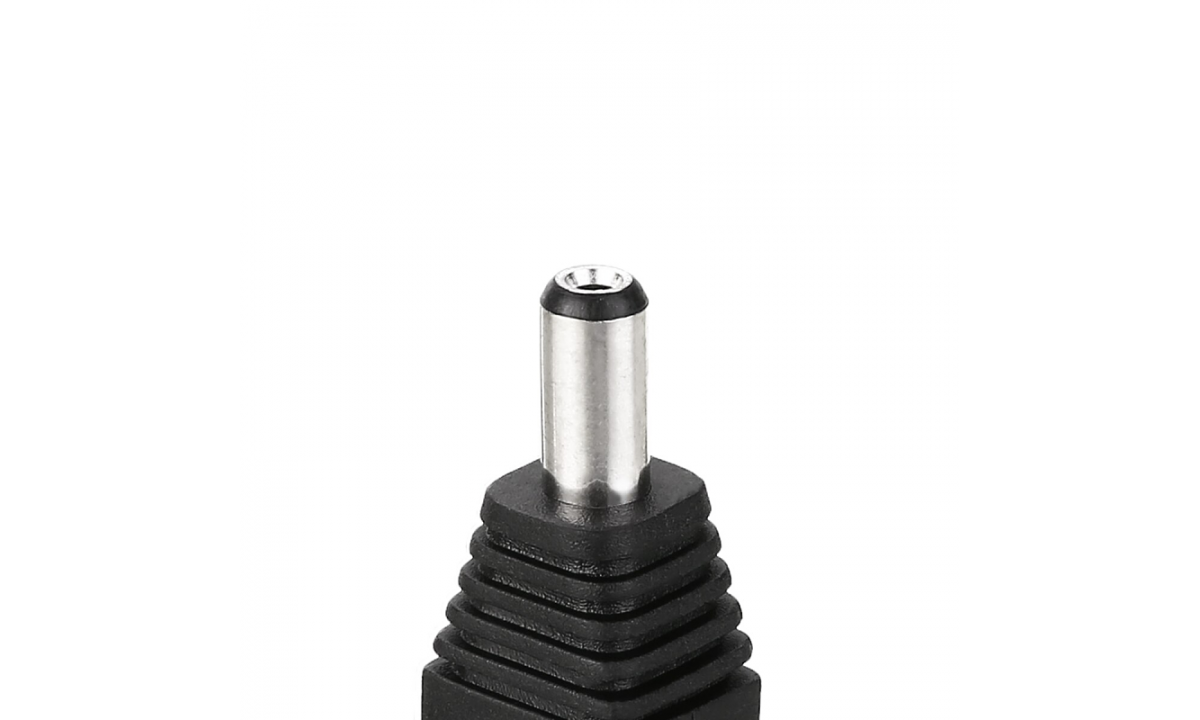 Conector Jack DC Bornera para fuentes y cctv Macho plug 2.1 mm x 5.5 mm