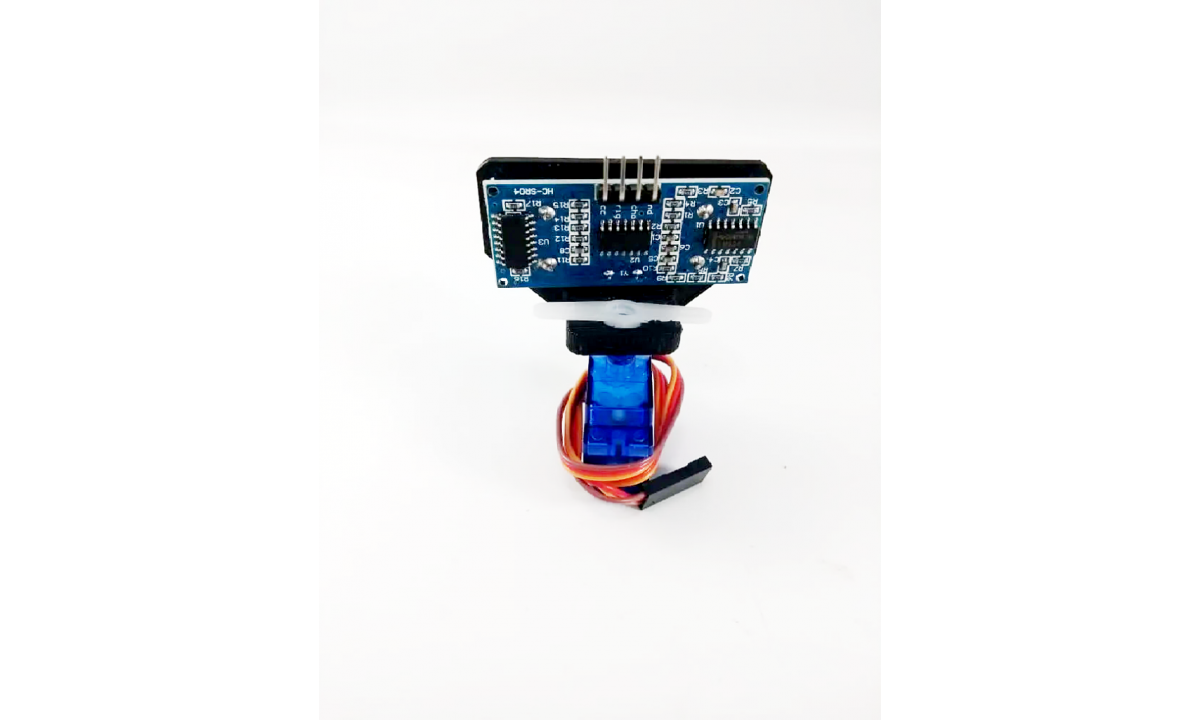 Base plastica Soporte para Sensor Distancia Ultrasonido Hc-sr04 Arduino ...