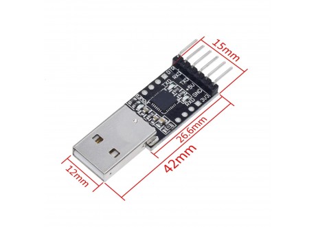 Modulo Conversor Adaptador Serial USB a TTL CP2102 (Programador Arduino ...