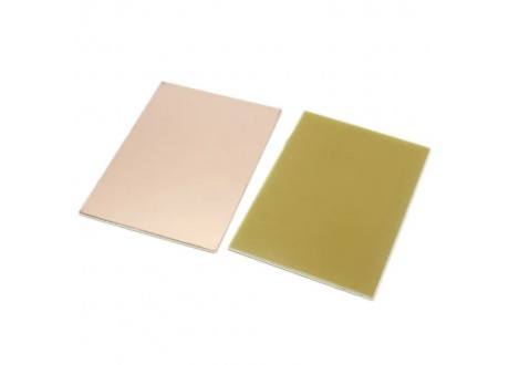 Baquela Lamina Impresos PCB Fibra Vidrio FR4 5x5 cm