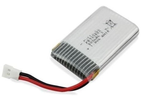 Batería LiPo 3.7V (1S) 500mAh Drone Proyectos Arduino