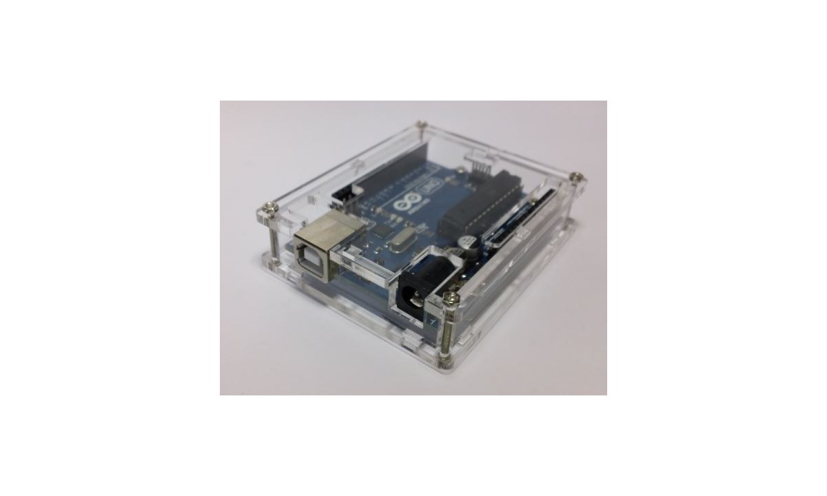 Caja de Protección Arduino UNO Acrilico